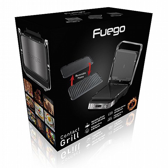 SMART MULTI CONTACT 6-IN-1 PRO GRILL סדרת היוקרה 2025 fire 10Pr0 ...